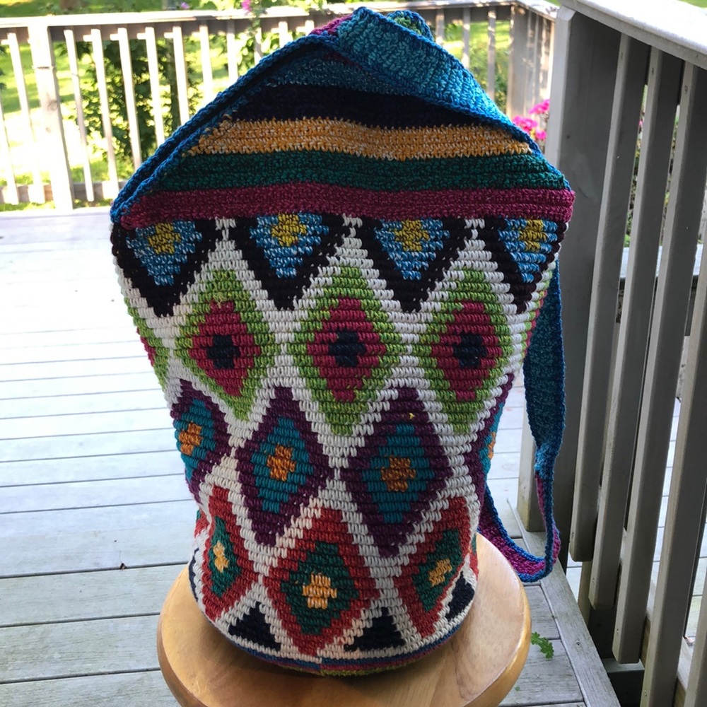 Authentic Hand Stitched Artesian Bag - Gem